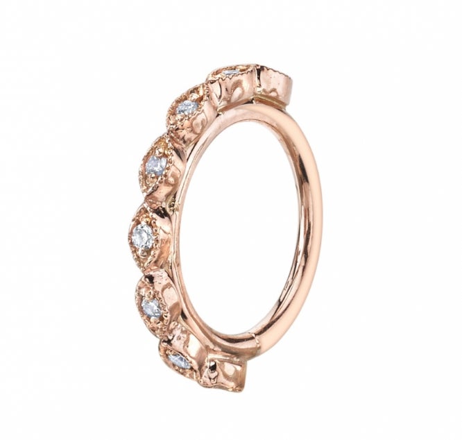 Violet Seam Ring (Navel Orientation) | Metro Body Piercing